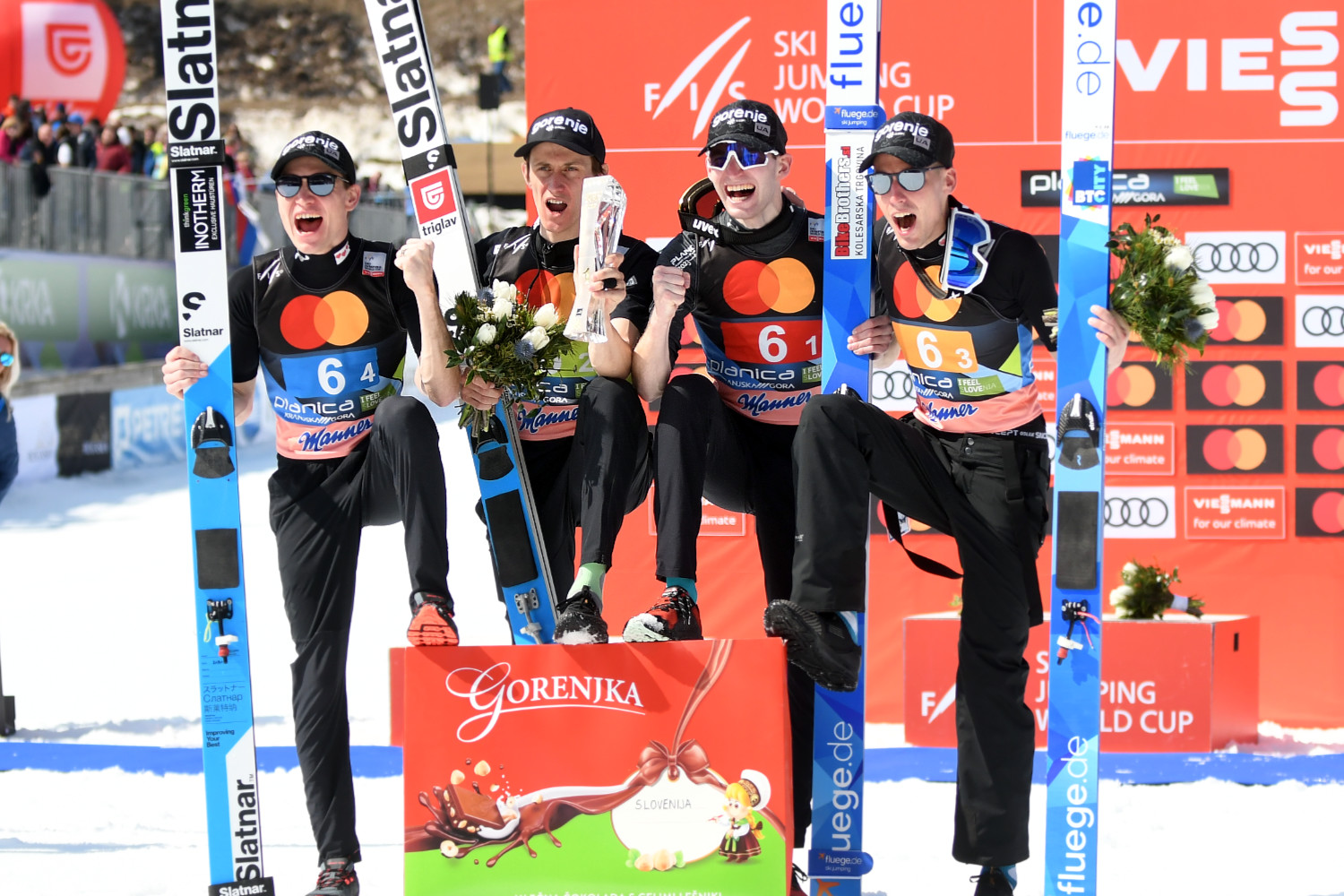 Skifliegen: Slowenien dominiert Team-Wettbewerb in Planica - DSV ...